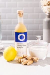 Ginger Shrub Recipe with Lemon