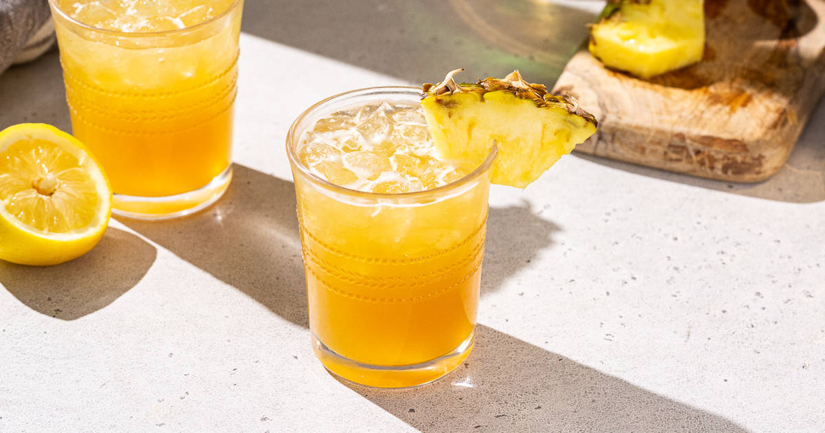 Pineapple Whiskey Sour