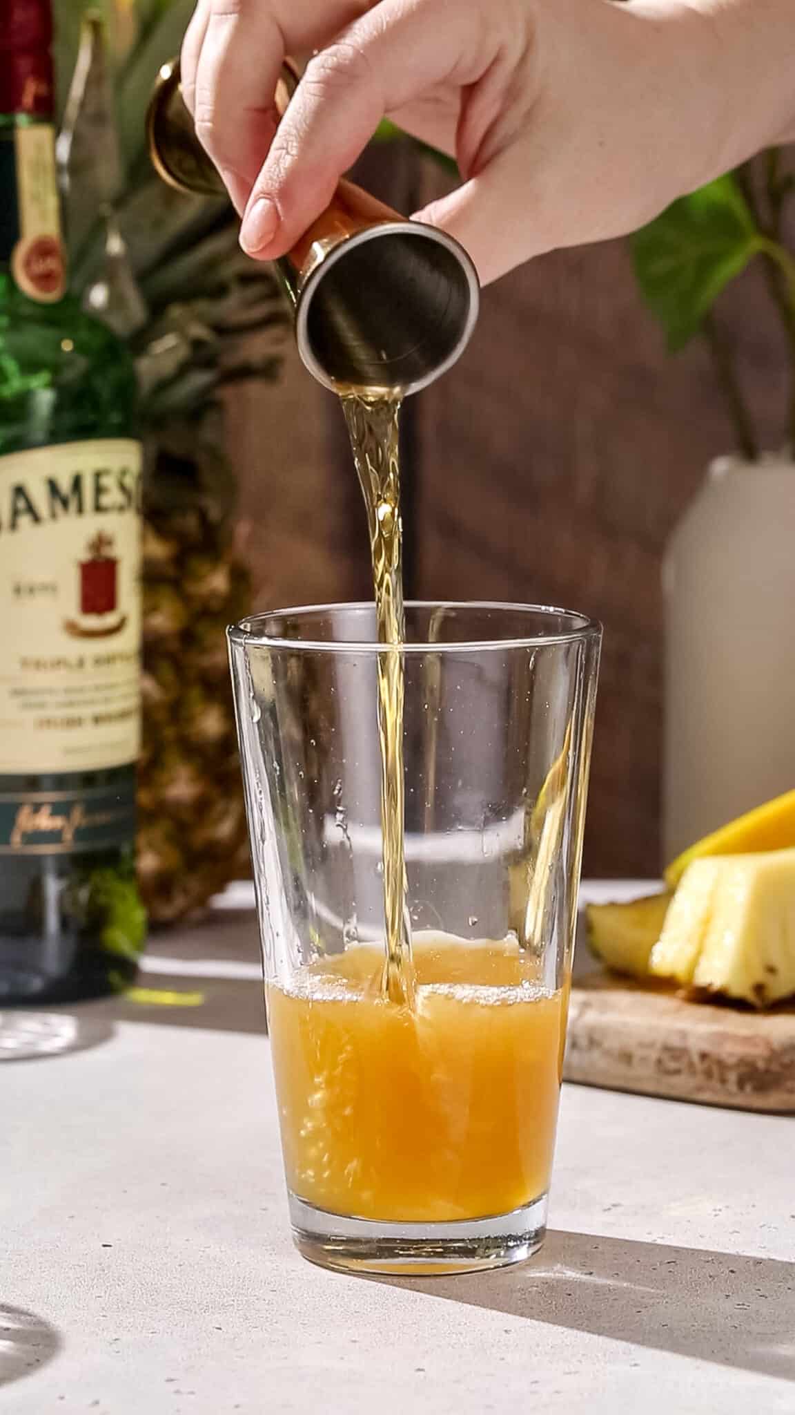 Pineapple Whiskey Sour