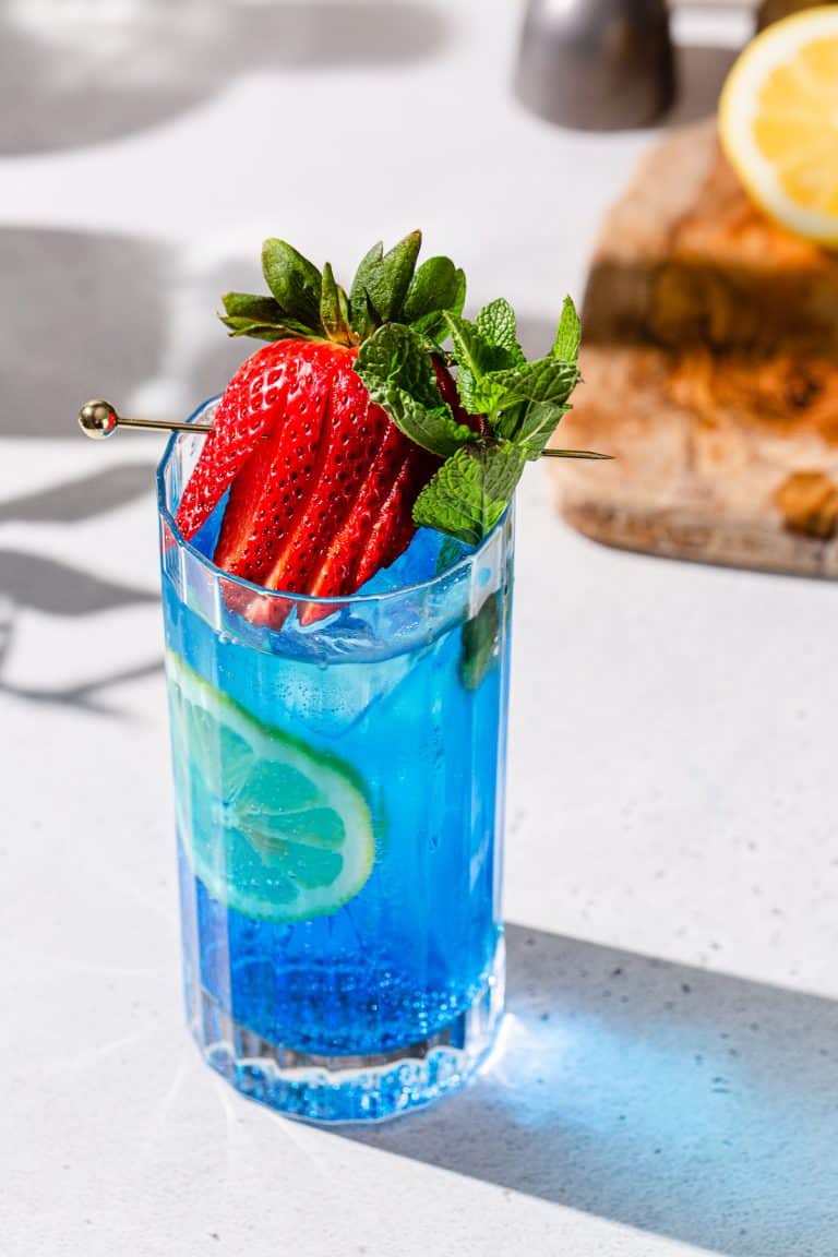 Blue Gin and Tonic