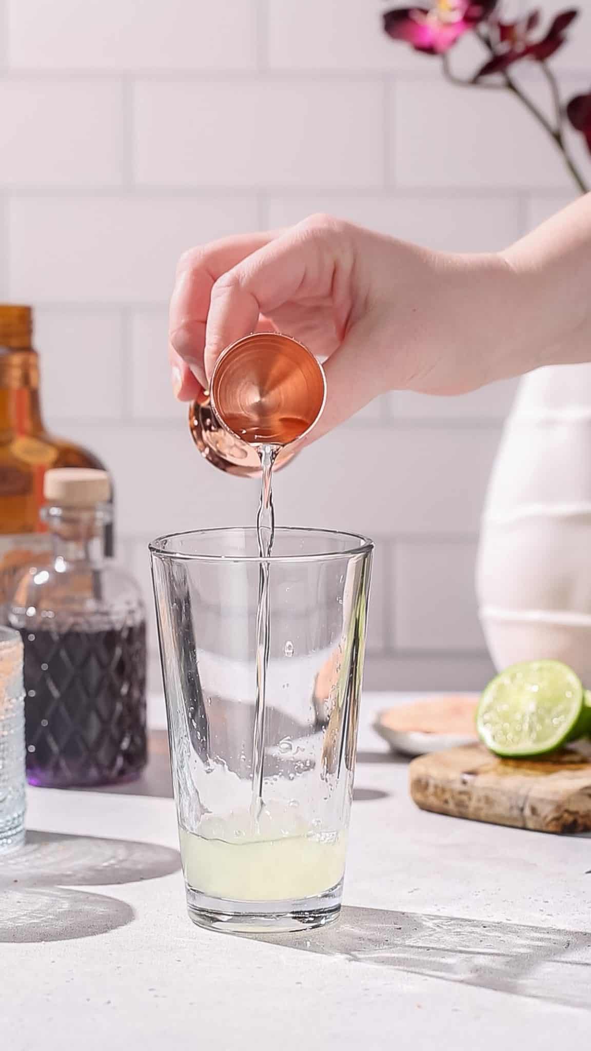 Galaxy Margarita Recipe with Color Changing Butterfly Pea Tequila