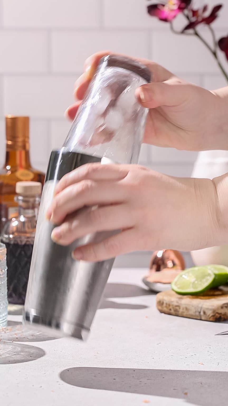 Galaxy Margarita Recipe with Color Changing Butterfly Pea Tequila