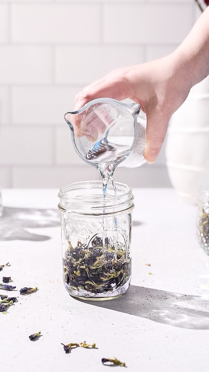 Color Changing Butterfly Pea Tequila