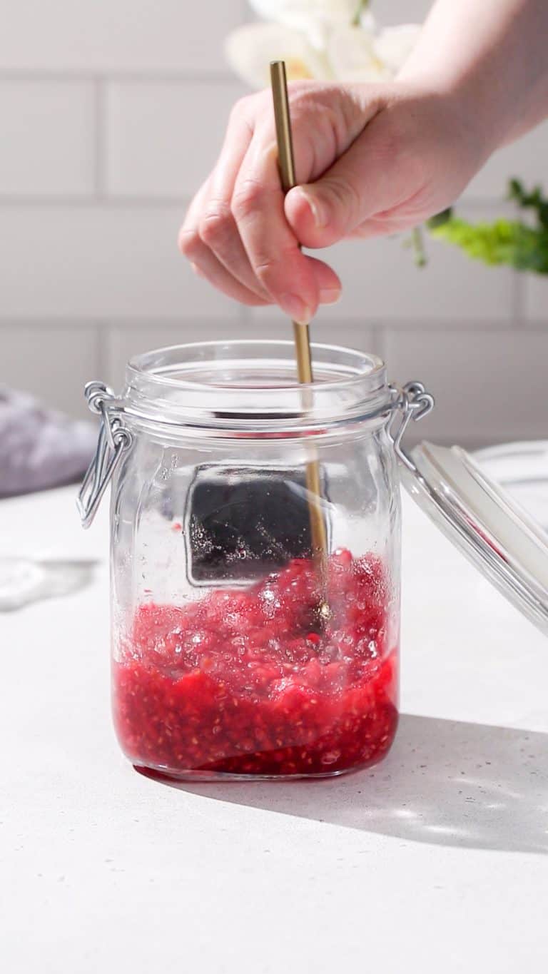 Raspberry Syrup for Cocktails