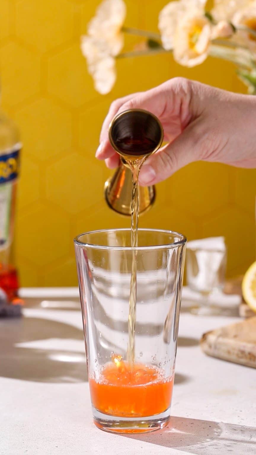 Paper Plane Cocktail - Easy Four-Ingredient Bourbon Cocktail
