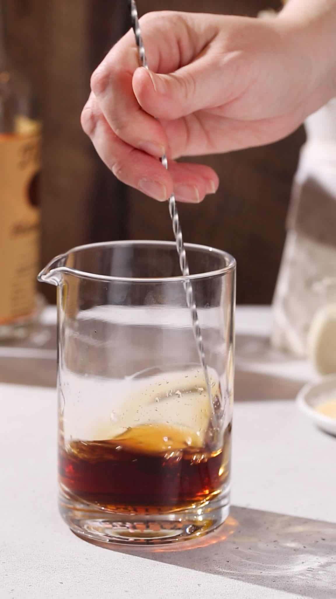 Maple Caramel White Russian - Creamy Vodka Cocktail with Maple Syrup