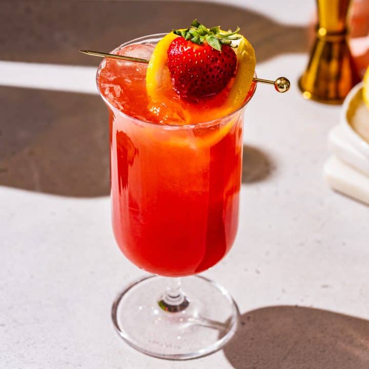 Strawberry Smash Mocktail