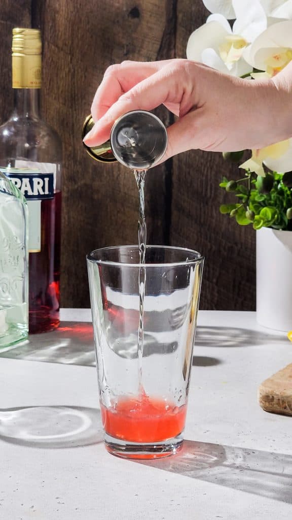 Jasmine Cocktail - Gin and Campari Cocktail Recipe