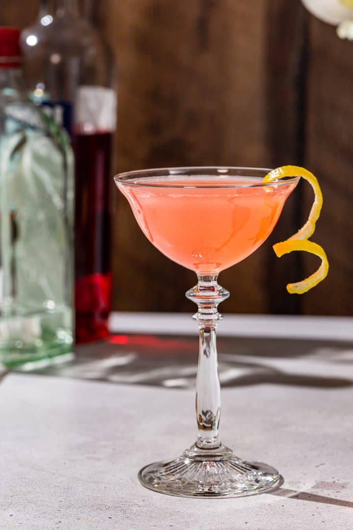 Jasmine Cocktail - Gin and Campari Cocktail Recipe