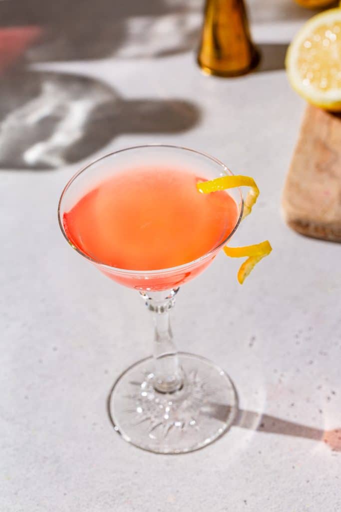 Jasmine Cocktail - Gin and Campari Cocktail Recipe